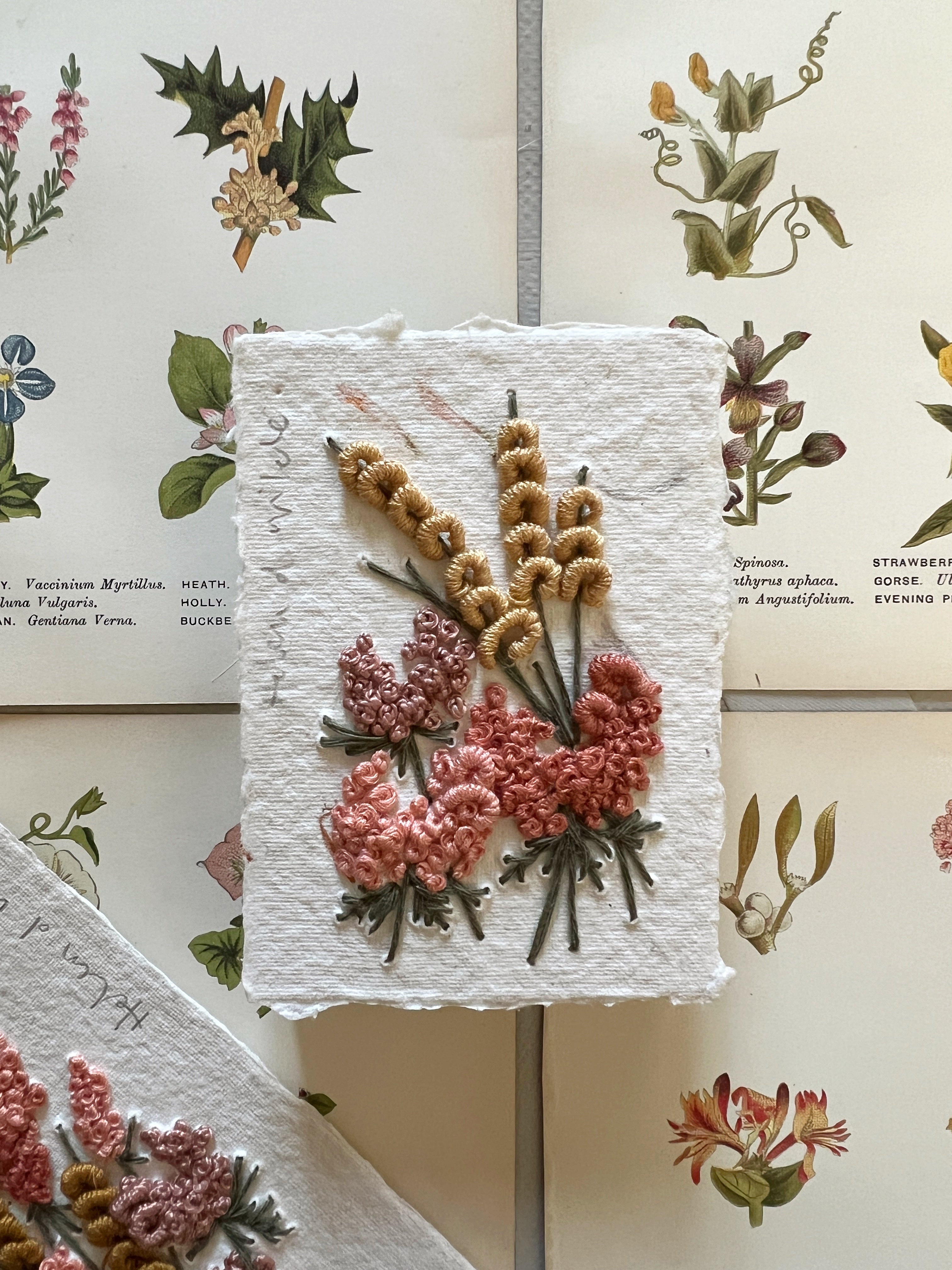 Embroidery Art UK, Helen Wilde, Ovo Bloom, Textile Art – ovo bloom