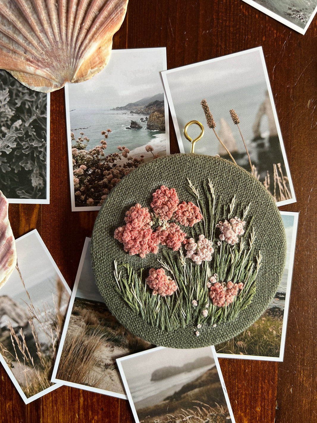 Helen Wilde Ovo Bloom Abstract Embroidery Art – ovo bloom