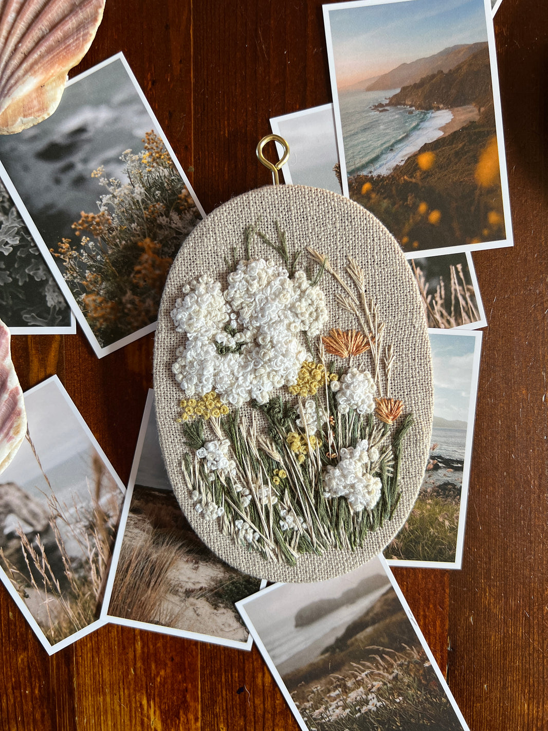 Helen Wilde Ovo Bloom Abstract Embroidery Art – ovo bloom