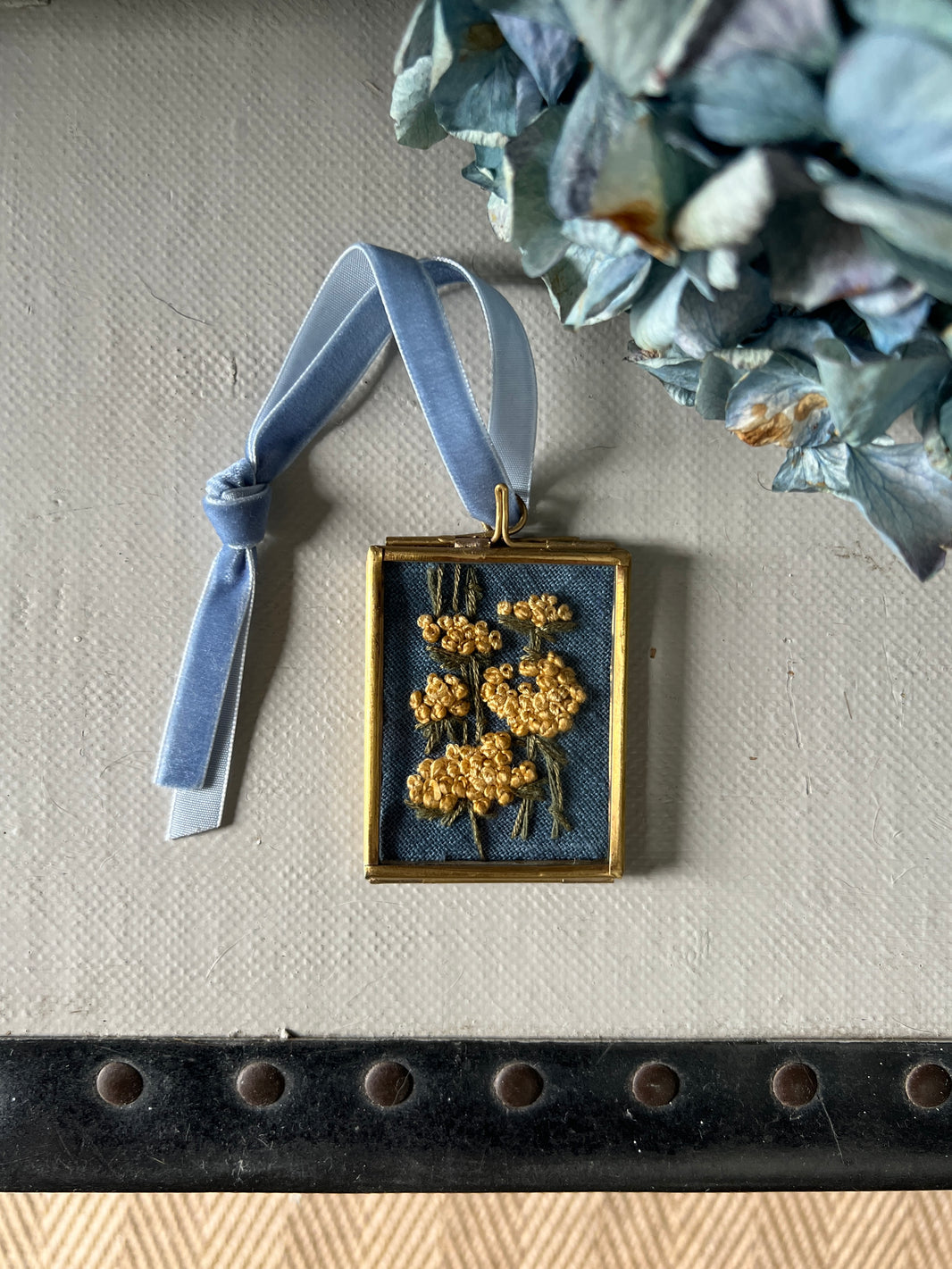 Helen Wilde Ovo Bloom Abstract Embroidery Art – ovo bloom