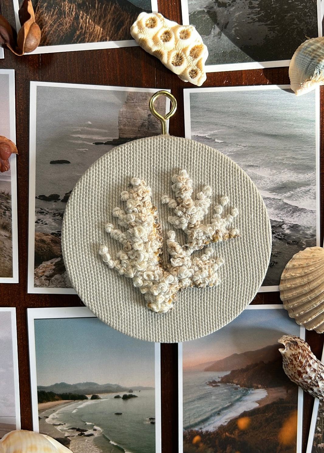 Helen Wilde Ovo Bloom Abstract Embroidery Art – ovo bloom